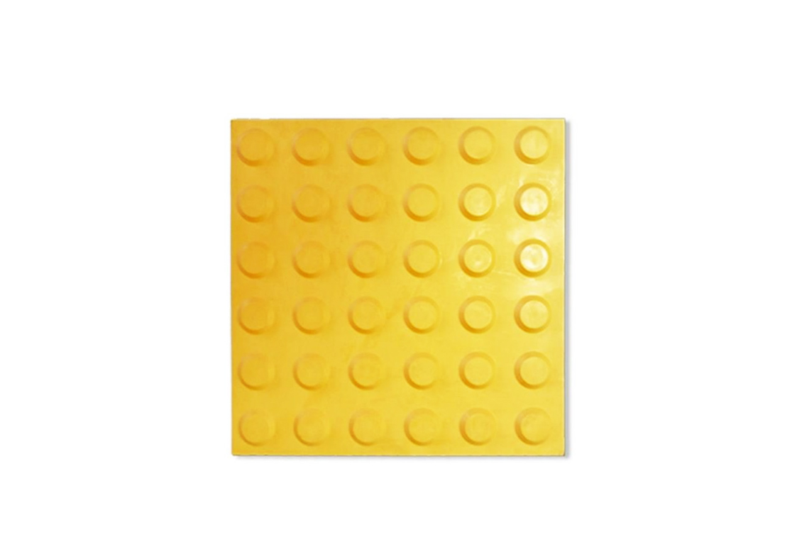 Piso Podotáctil Poliuretano no vidente (pare) – 30 cm. x 30 cm ...