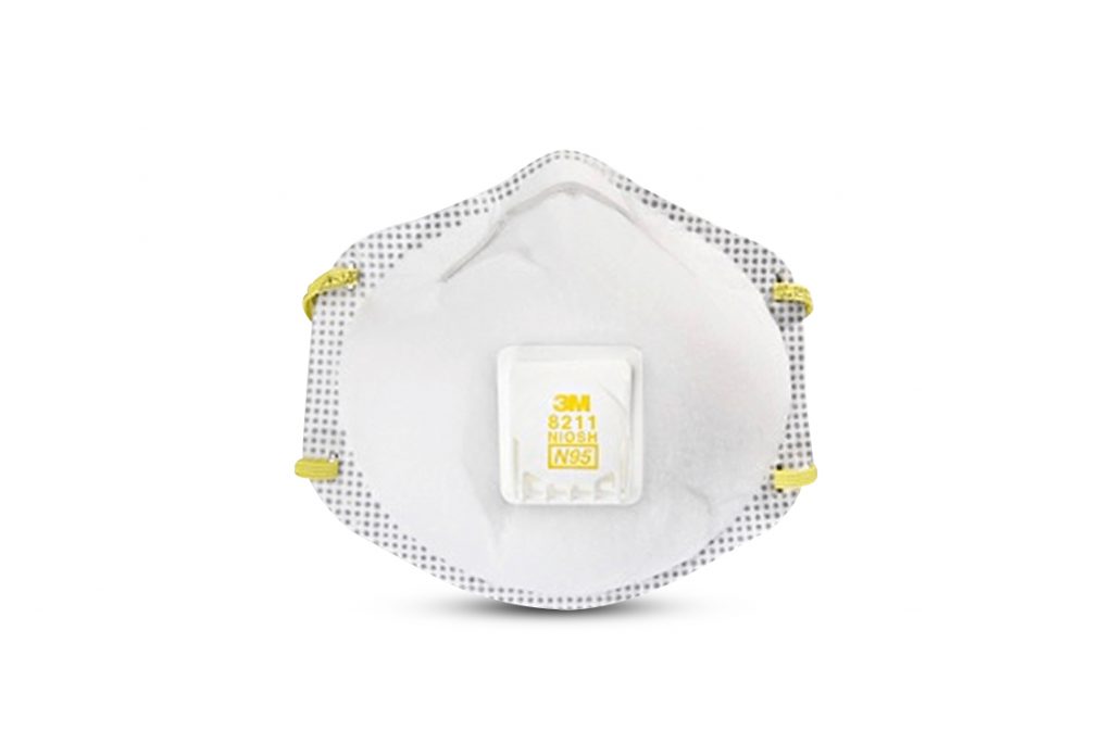 Mascarilla KN95 8211 con Válvula (pack x 20 uds.) – Newplayshop