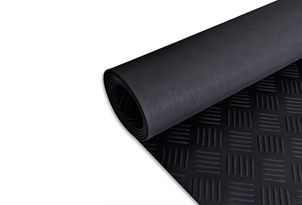 Piso Antideslizante Checker Corrector negro – 3 mm. x 1.20 m. x 10 m ...